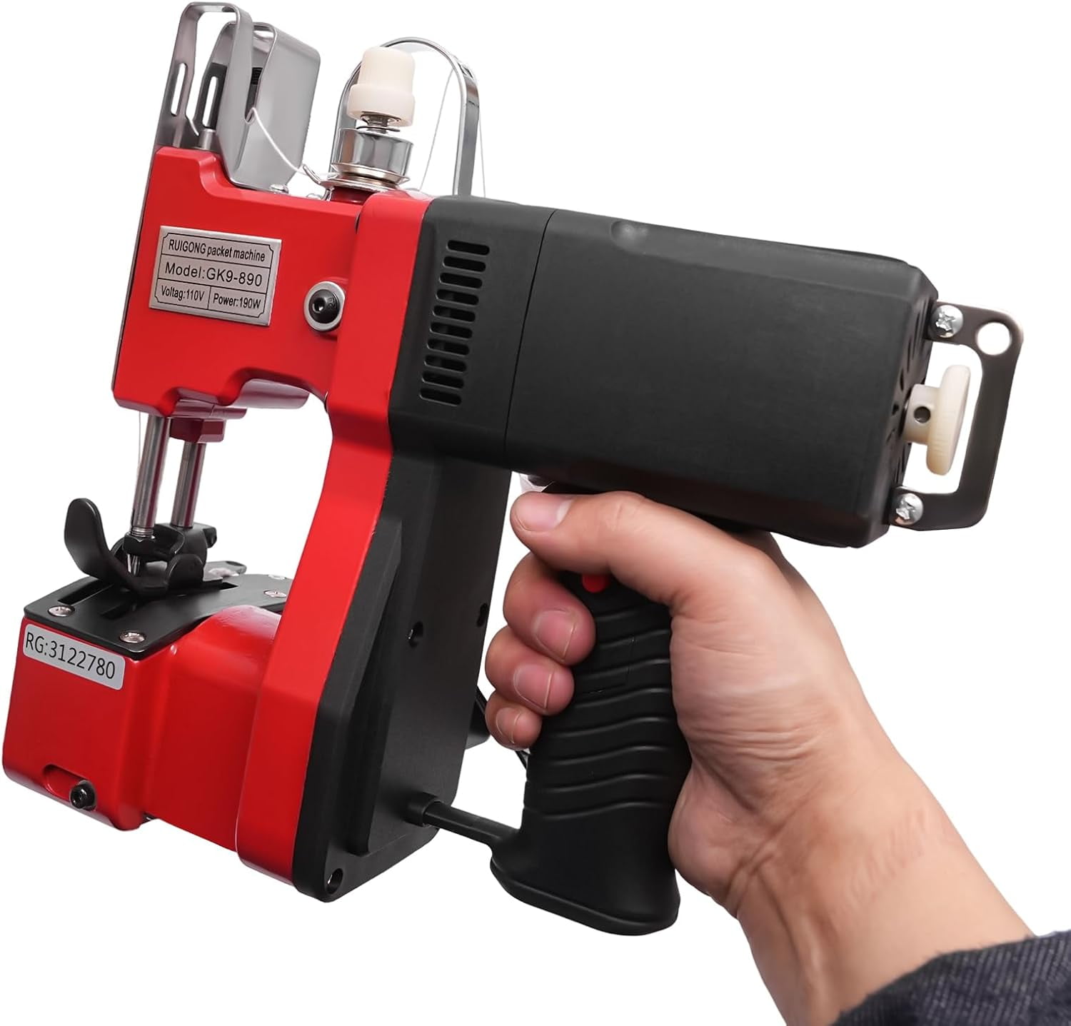 Handheld Closer Sewing, 15000 rpm Portable Sewing Machine, 110V Mini ...