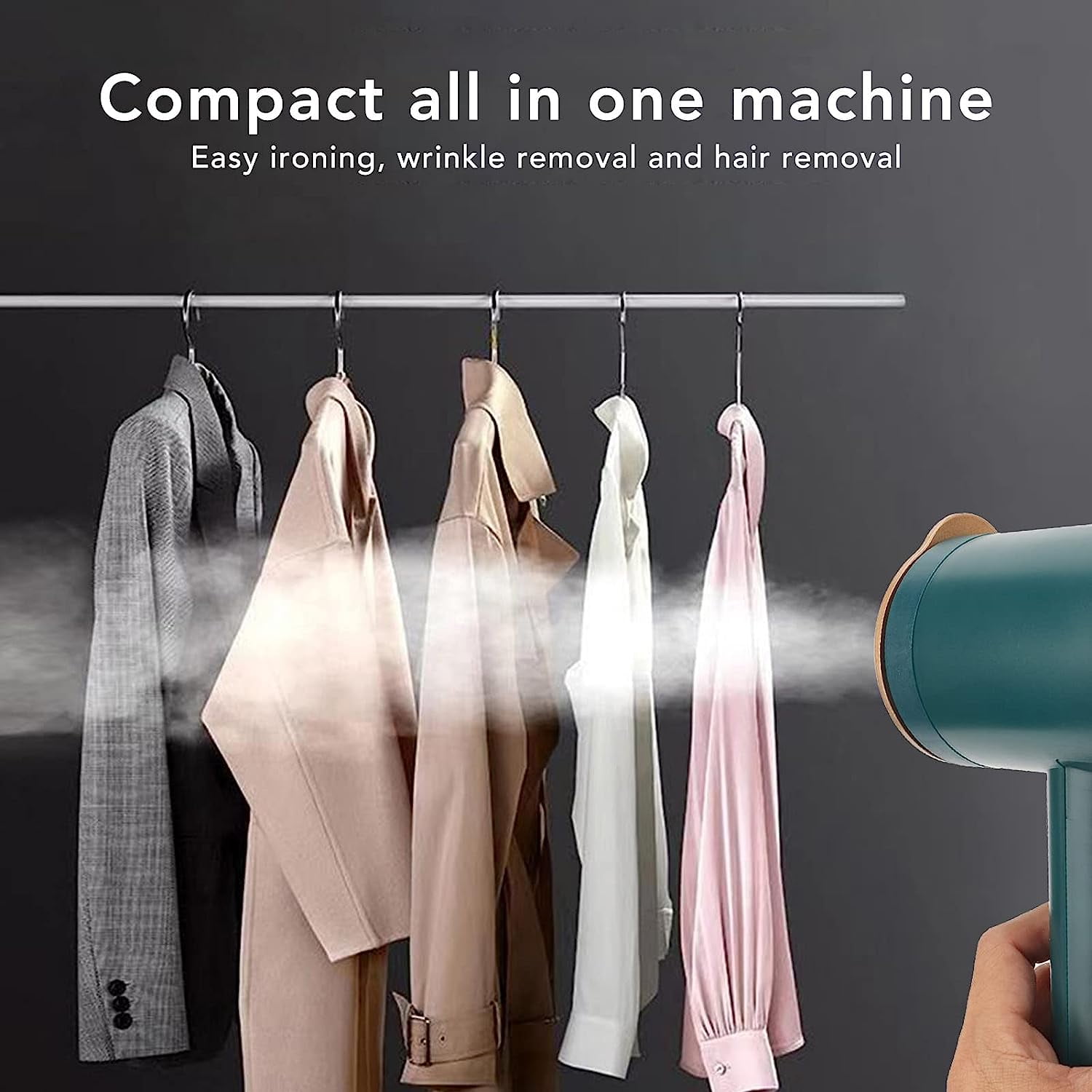 Handheld Clothing Wrinkles Remover for Garments,Portable Steamer for ...