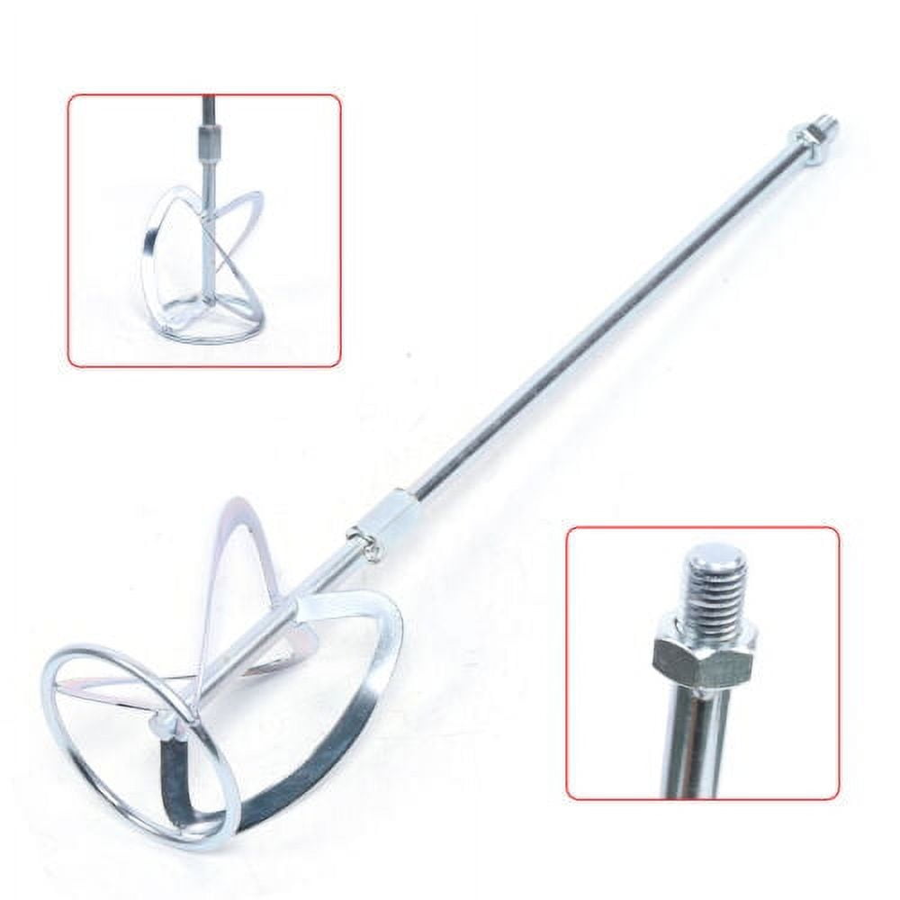 Handheld Concrete Mixer Cement Paint Plaster Mixing Stirring Paddle Rod ...