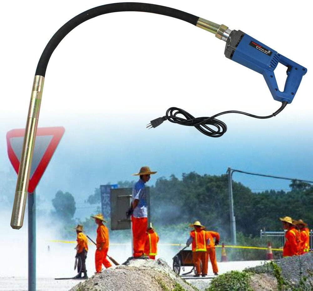 Handheld Concrete Vibrator, 800W Construction Vibrator, Insertion ...