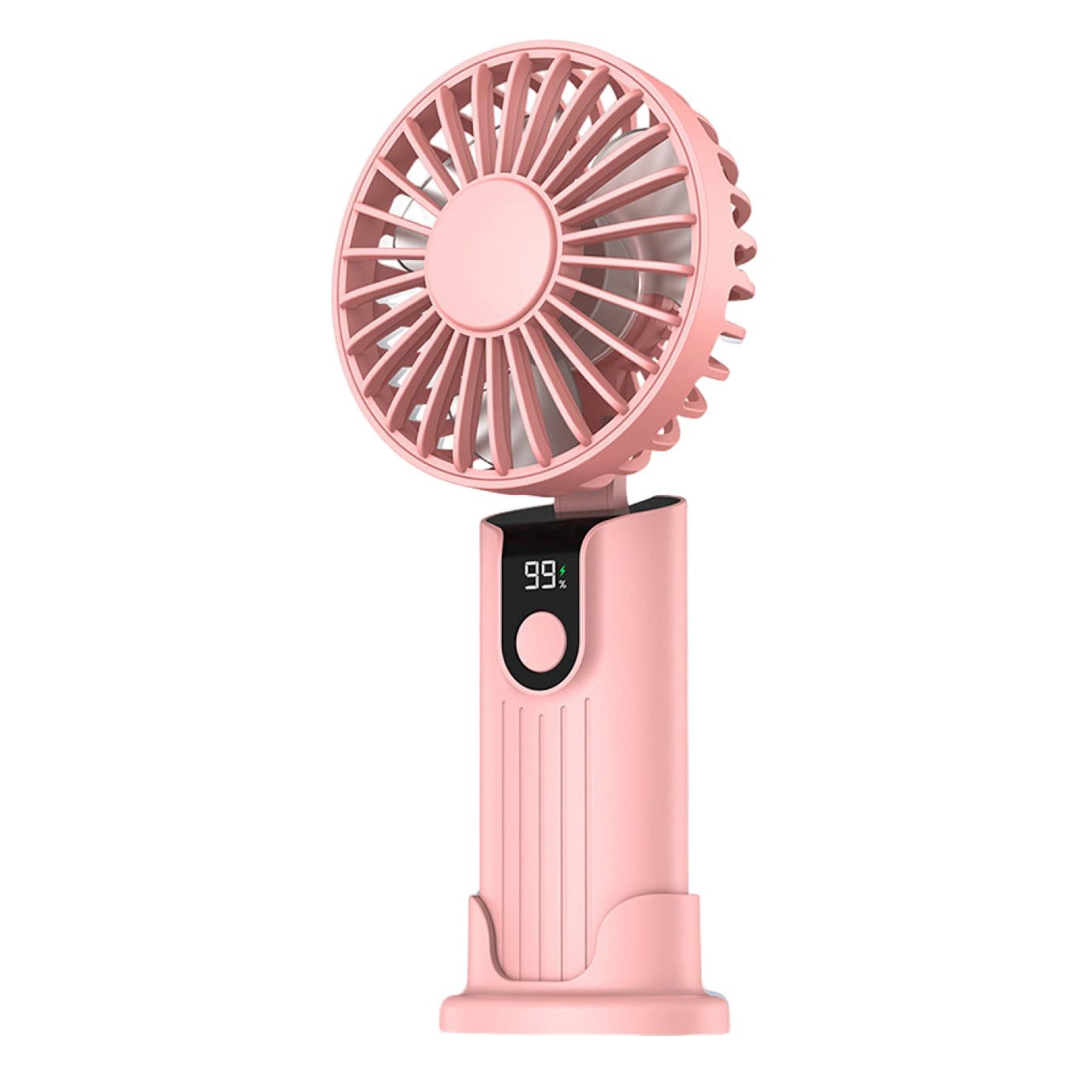 Handheld Cooling Fan Digital Display Brushless Motor 3 Adjustable ...