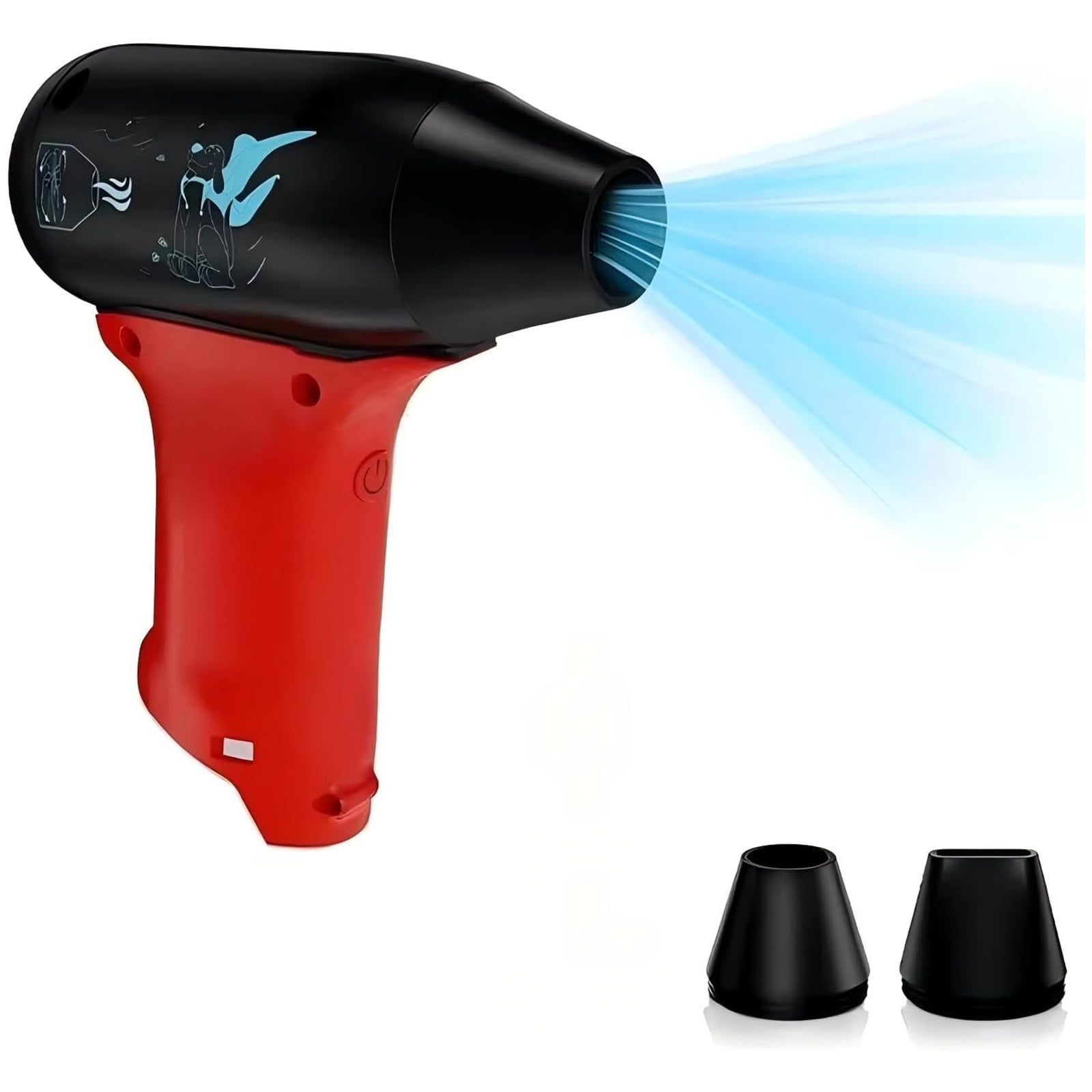 Handheld Cordless Blower 3 Speed Changeable 130000RPM High Speed ...