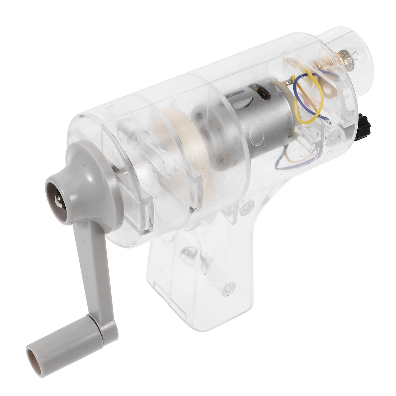 Handheld Crank Generator Emergency Power DIY Electric Toy Manual ...