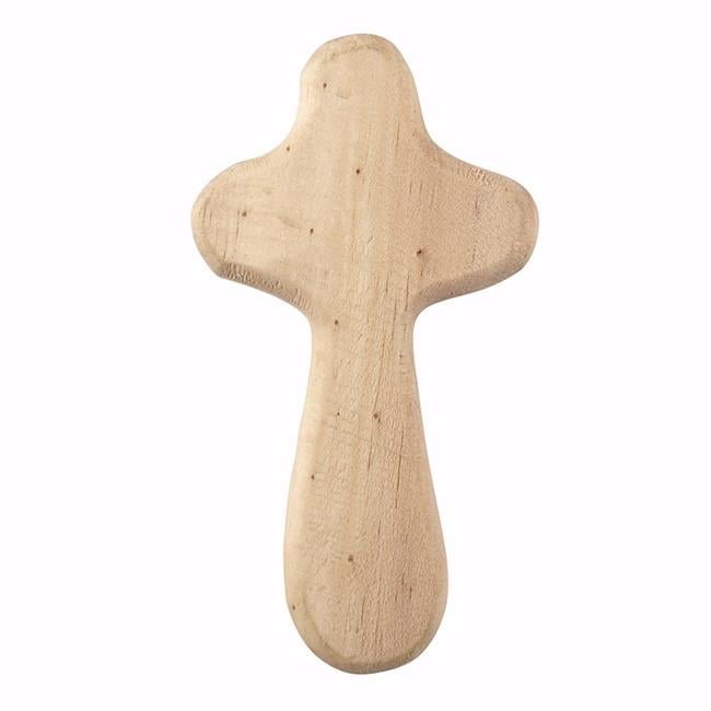 Handheld Cross Natural Finish - 4 in. - Walmart.com
