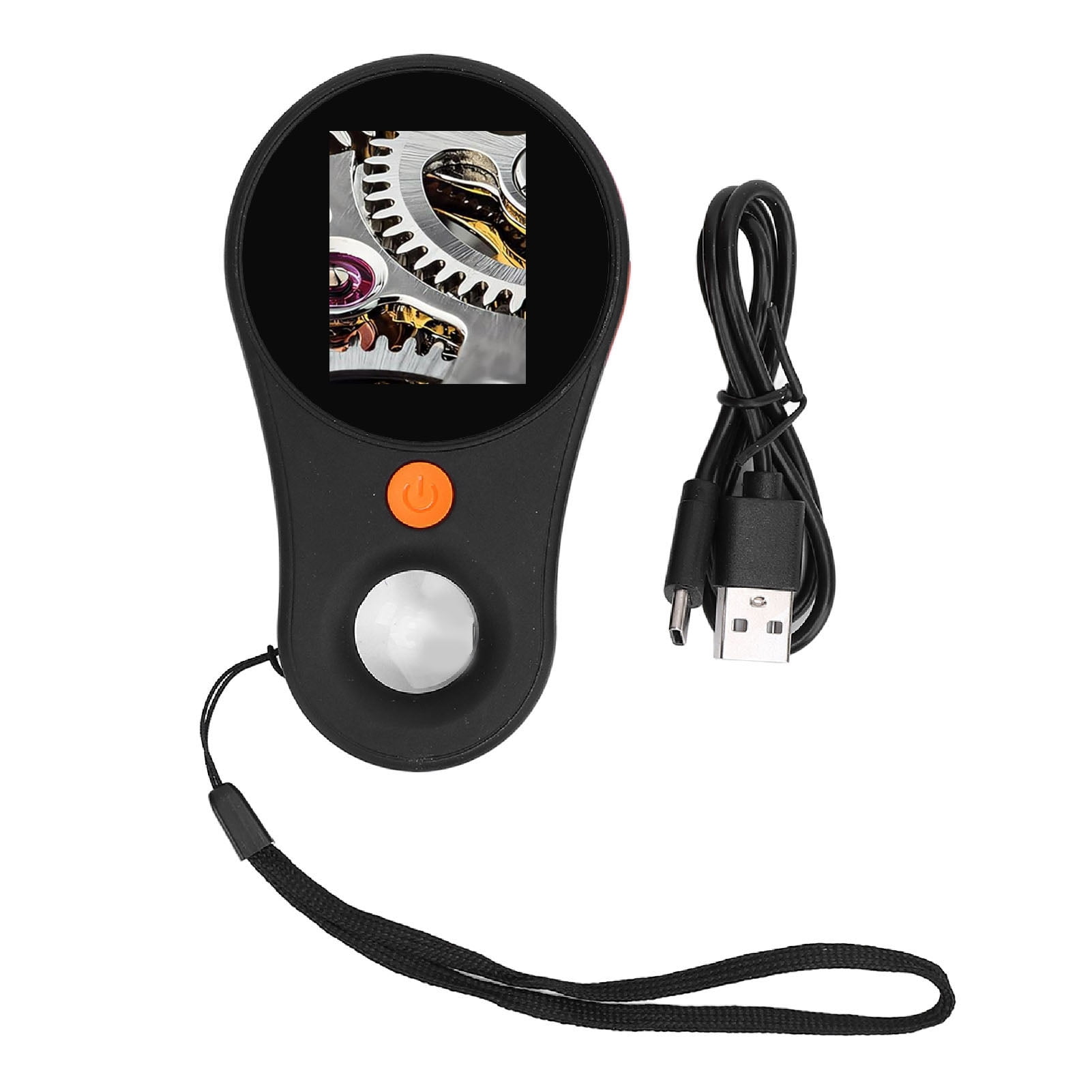 Handheld Digital Microscope, Fixed Focus 500x Magnification 2MP 2.0in ...