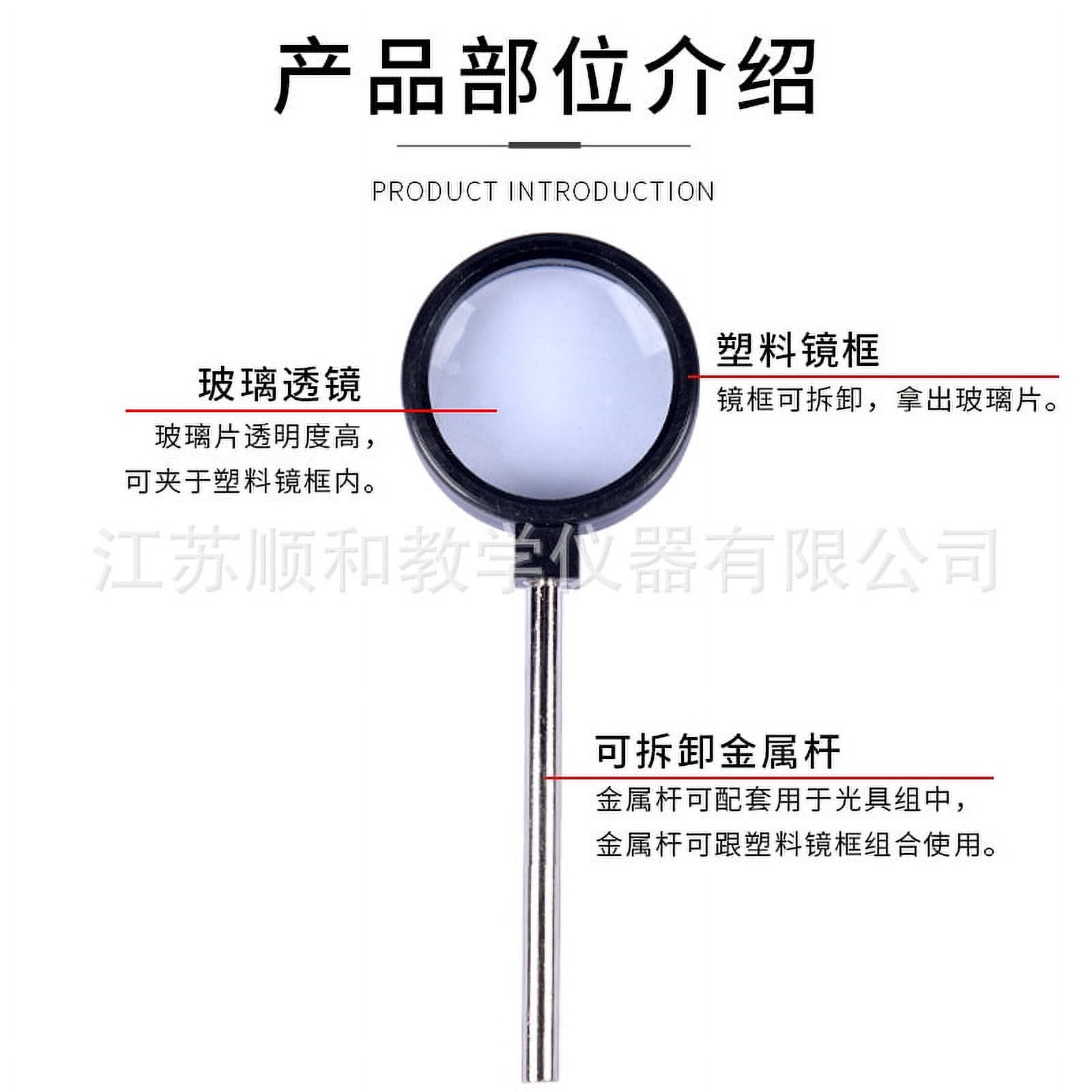 Handheld Dual Sided Convex Concave Magnifying Glass for Reading and ...