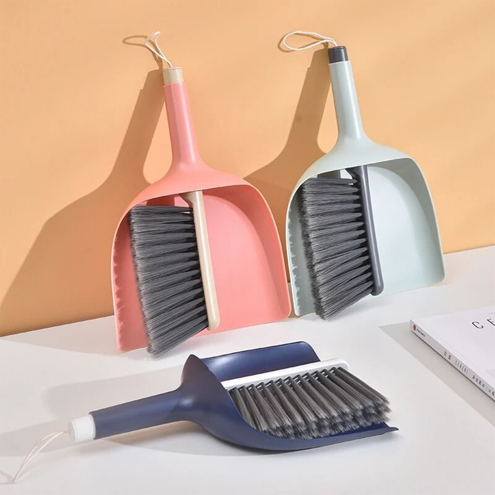 Handheld Dustpan and Brush Set with Comfortable Grip for Quick Cleaning ...