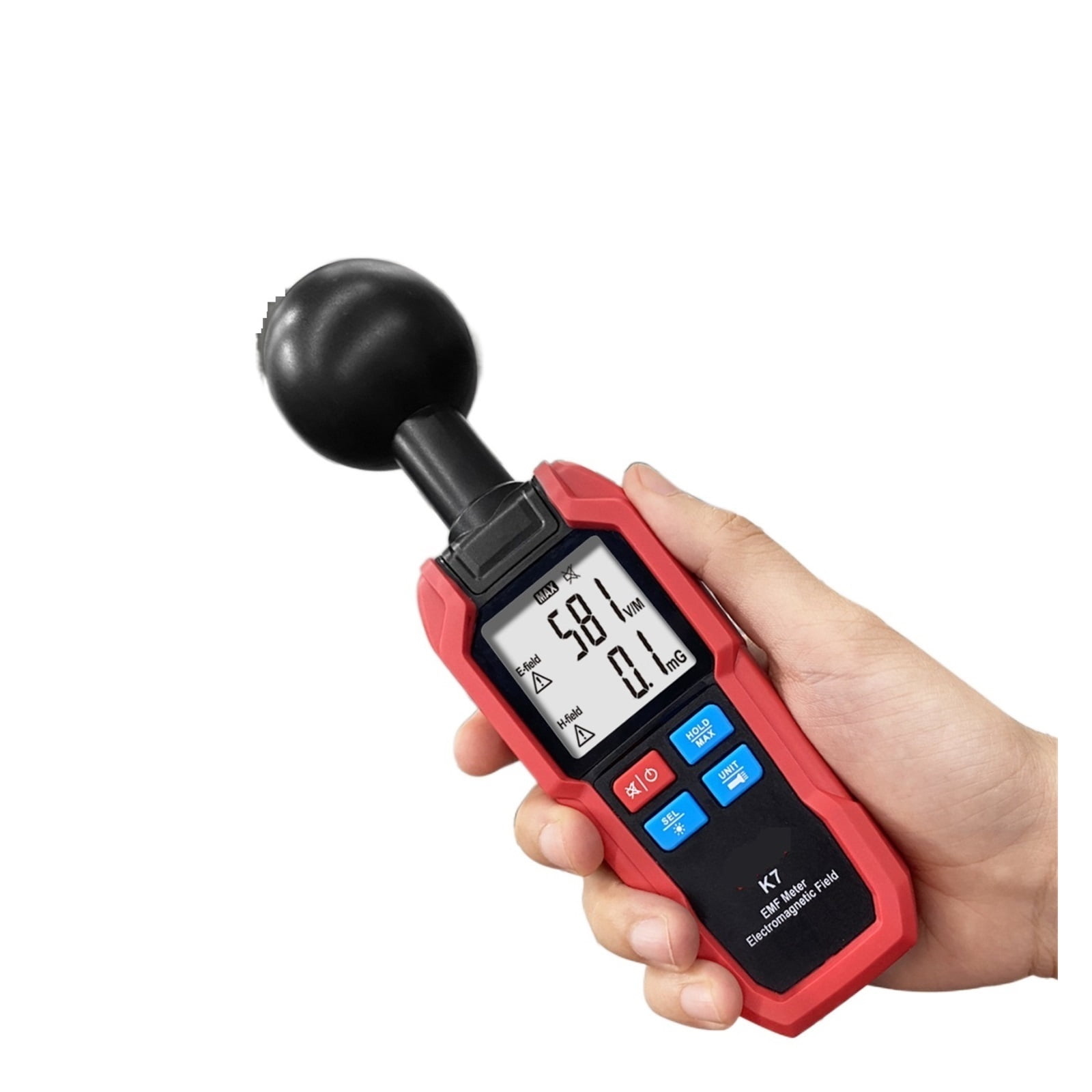 Handheld EMF Meter Electromagnetic Field Radiation Detector Radio ...