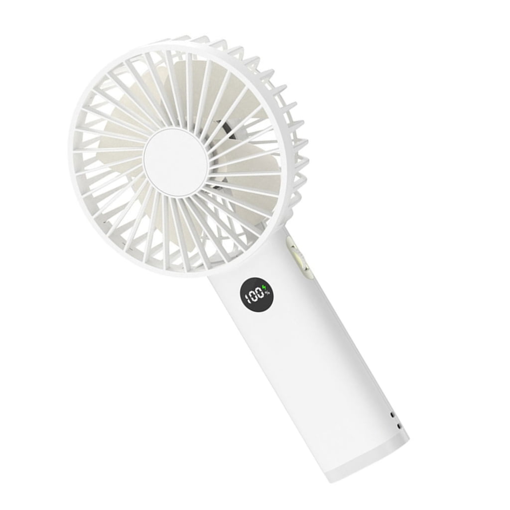Handheld Fan Air Fan Office Fan Student Fan with Display Powerful Fan ...