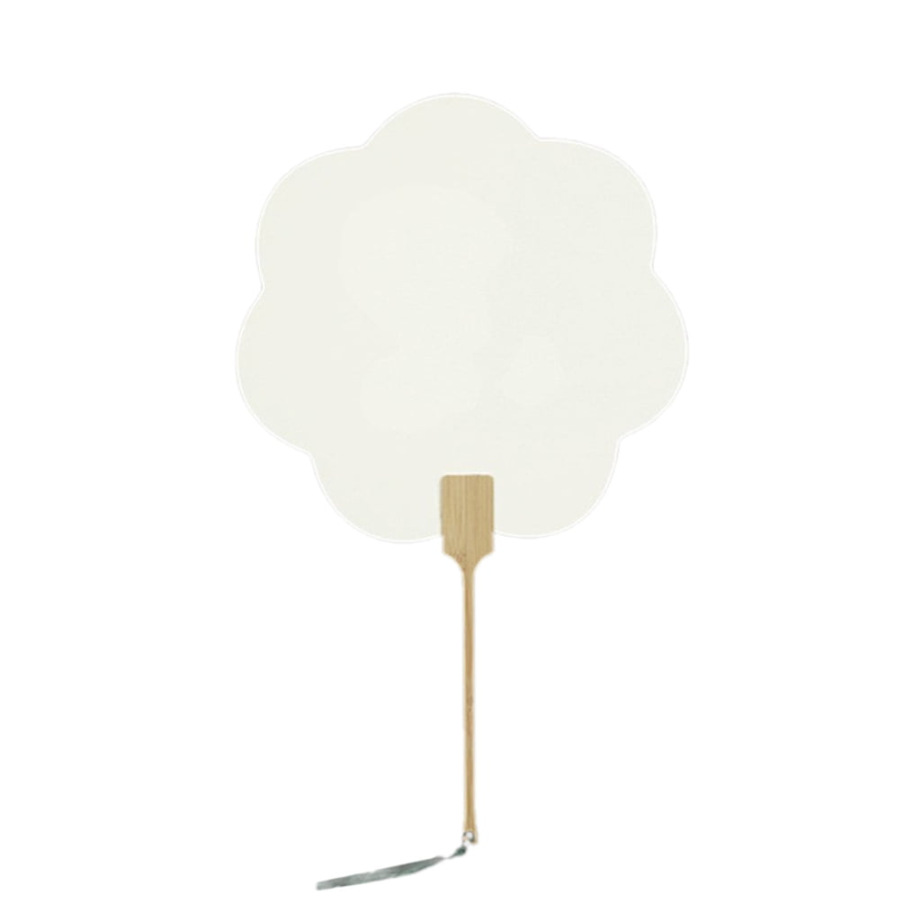 Handheld Fan Blank DIYs Paper Fan Calligraphys Painting Fan Wedding ...