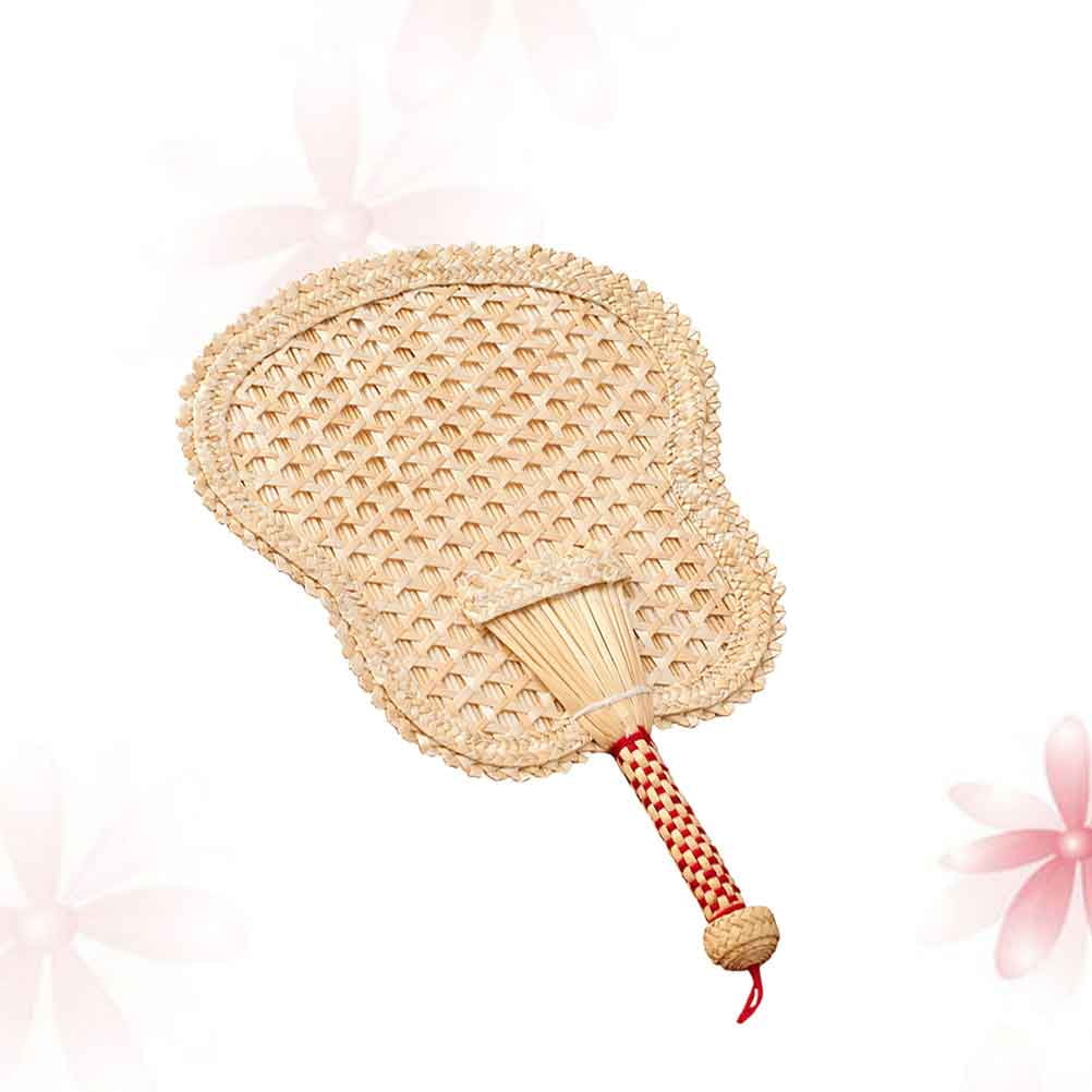 Handheld Fan Cattail Leaf Portable Fans That Blow Cold Air Miss Yellow ...