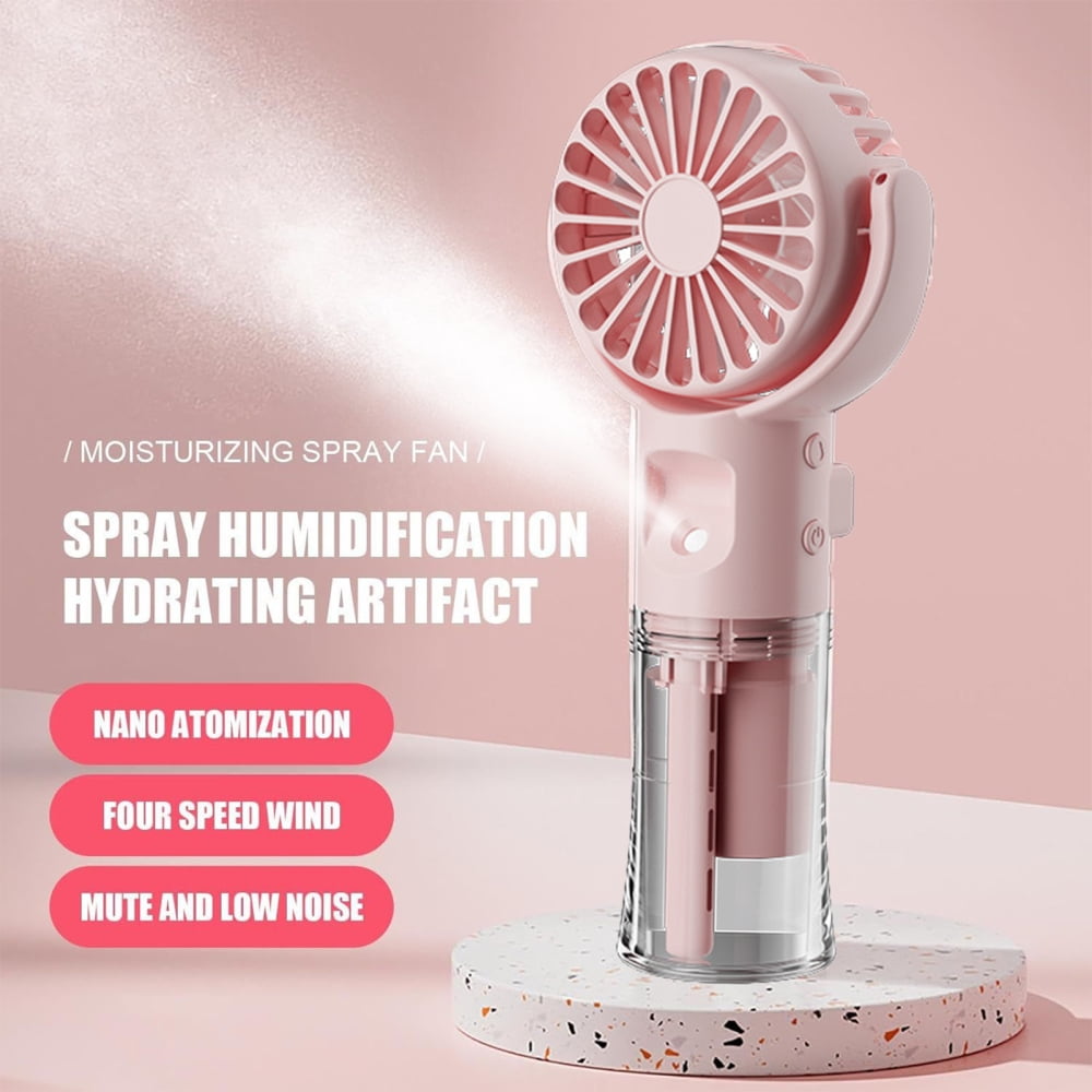 Handheld Fan Handheld Misting Personal Mister Fan Portable Cooling ...