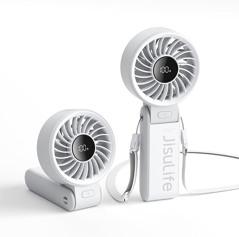 Handheld Fan Life7 – Ultimate Flexibility: High-Power Motor, LED ...