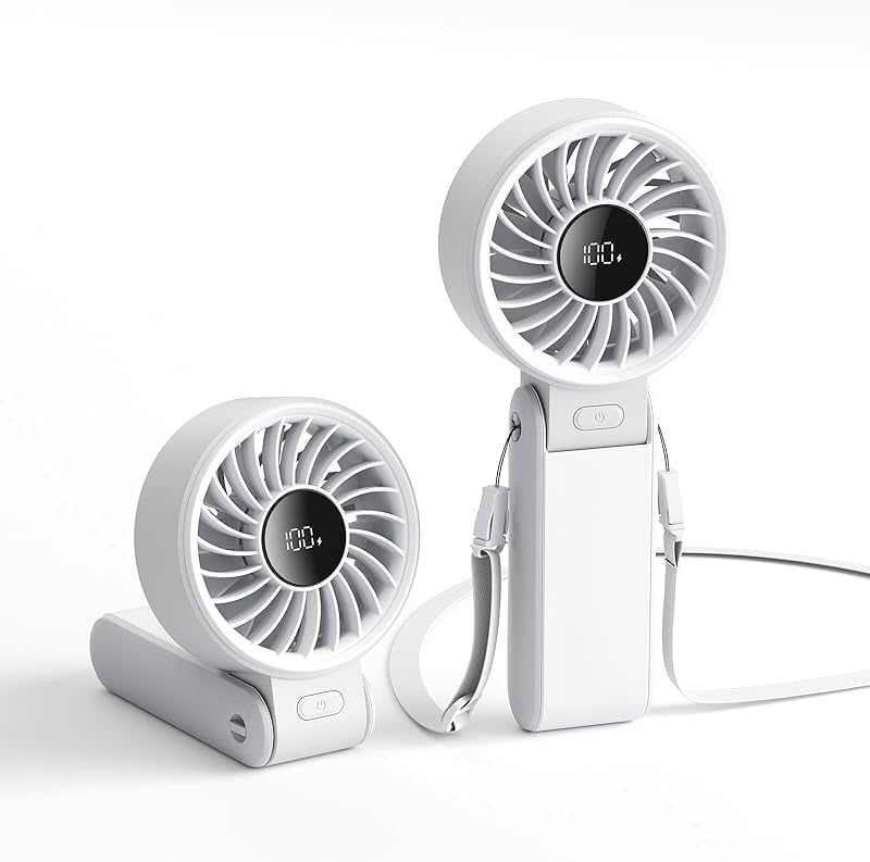 Handheld Fan Life7 – Ultimate Flexibility: High-Power Motor, LED ...