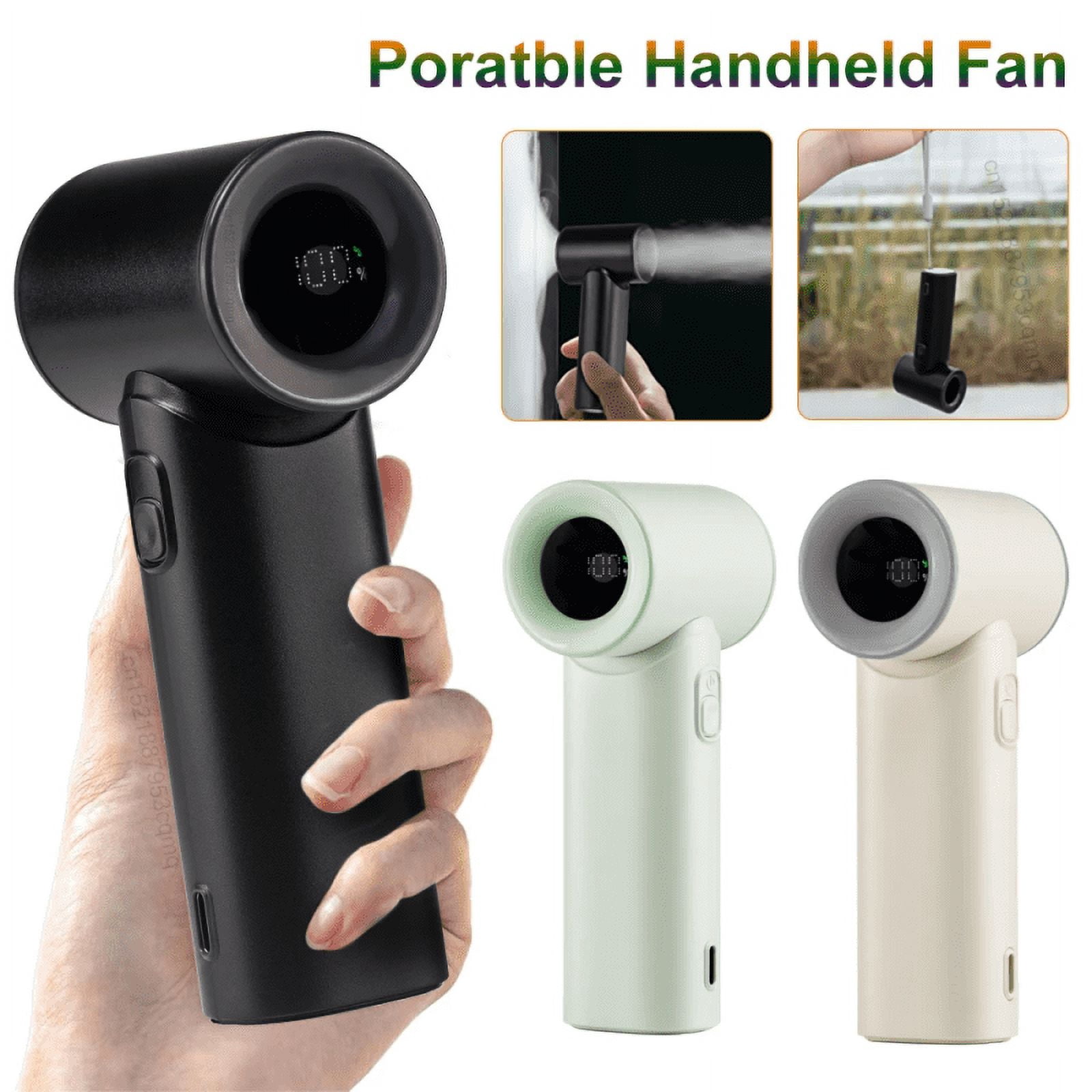 Handheld Fan Portable Hand Fan 3000mAh Rechargeable Outdoor Small Fans ...