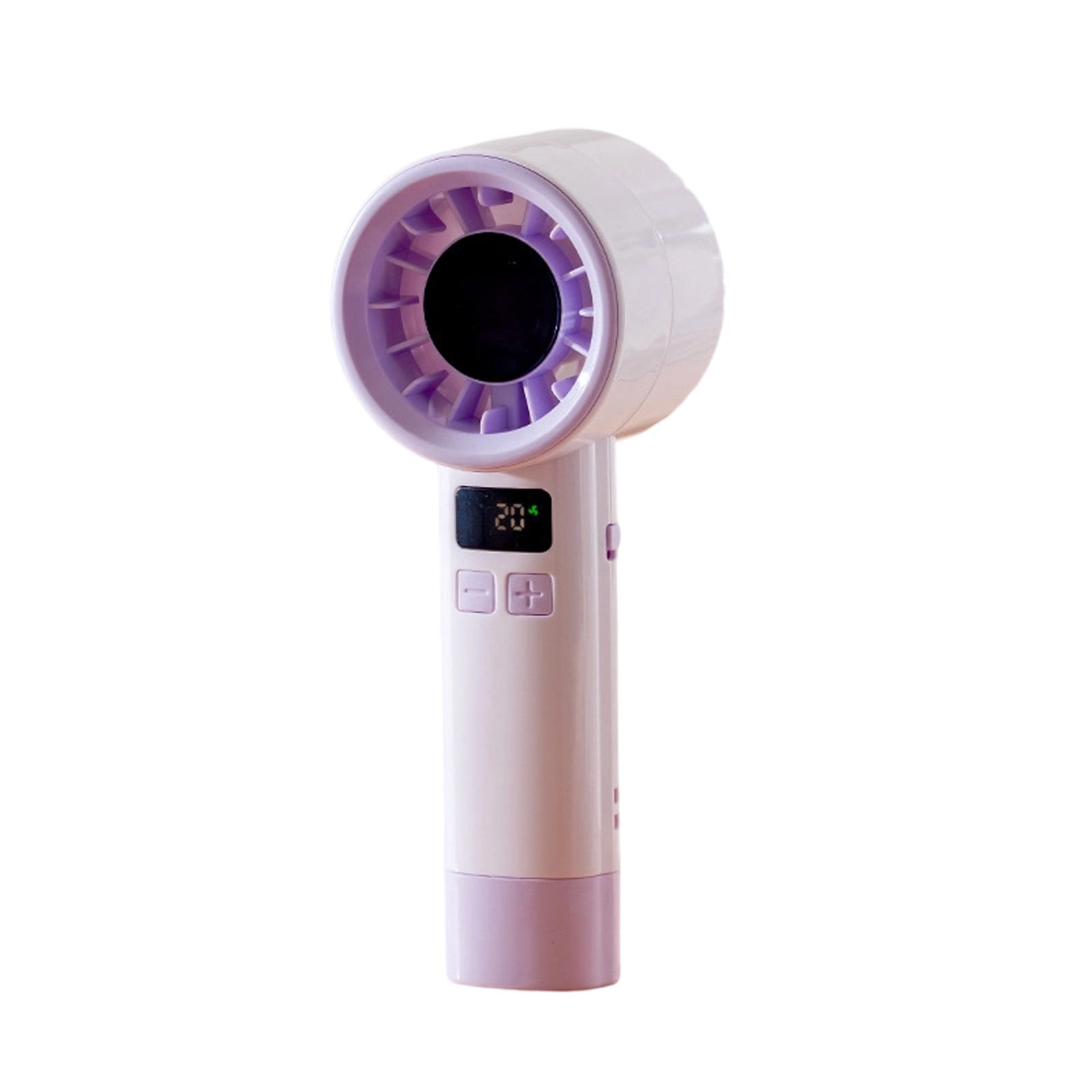Handheld Fan with Digital Display, High-Speed Wind Gathering Usb ...