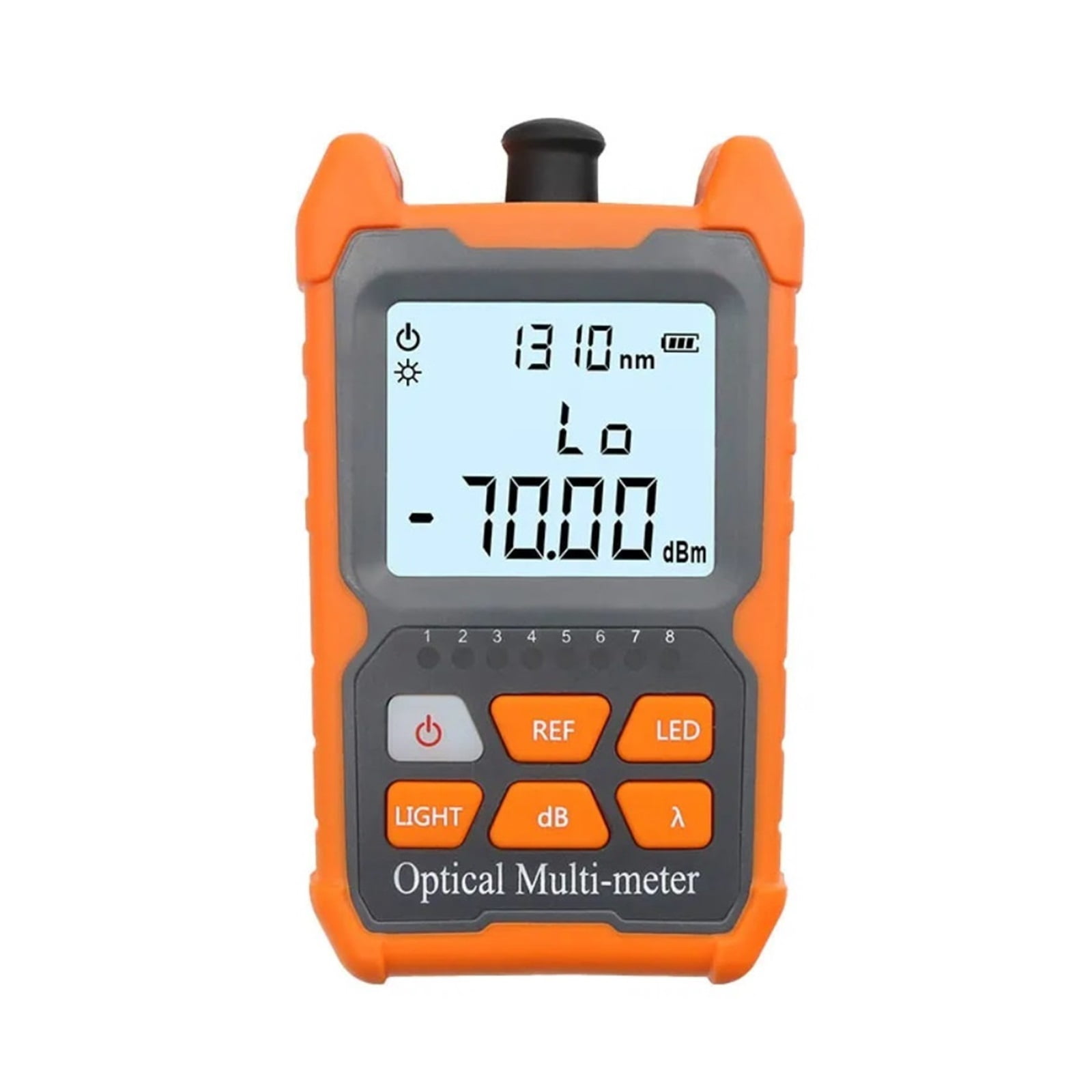 Handheld Fiber Mini Optical Power Meter -70+6 DBm Good Quality OPM Dry ...