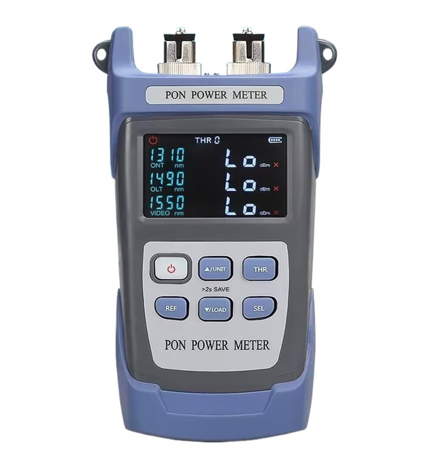 Handheld Fiber Optical PON Power Meter, FTTX, ONT, OLT, 1310, 1490 ...