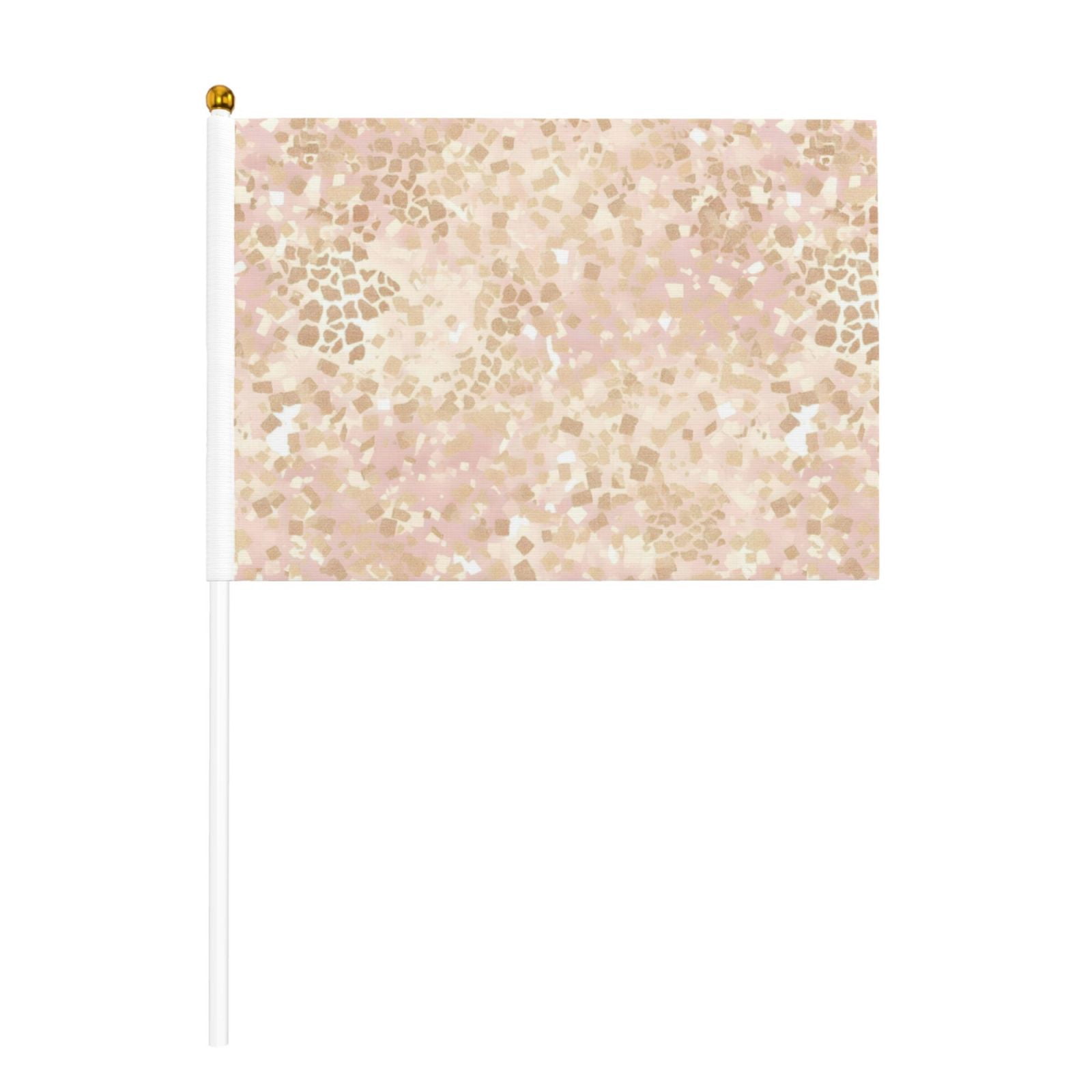 Handheld Flag Double-Sided Hand Waving Flag 8.2×5.5in Used For Team ...