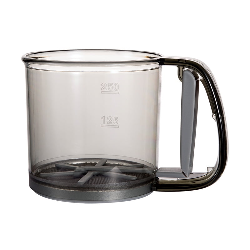 Handheld Flour Sifter – Semi-Automatic Measuring Cup Sieve for Baking ...
