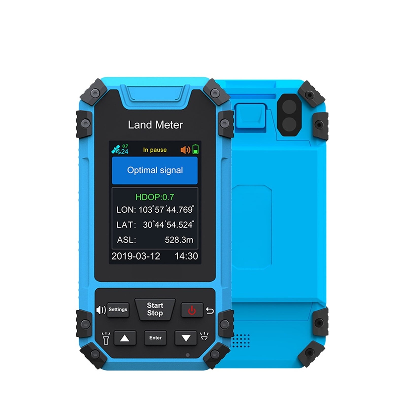 Handheld GPS Plough Land Meter GPS Land Surveying Machine Professional ...