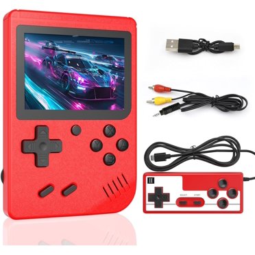 TV Game Stick 64G 20000+ Game Video Game Consoles w/2 Wireless Gamepad ...