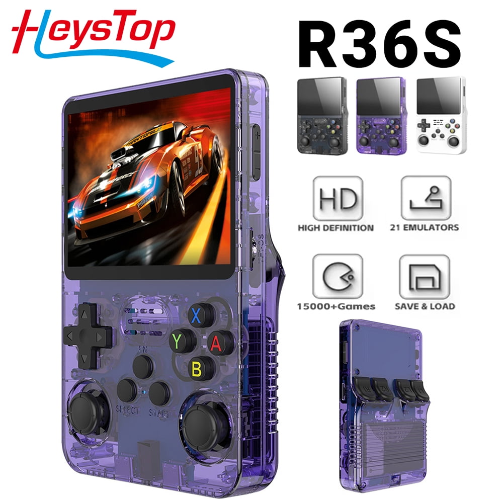 Handheld Game Console, Video Game Console with 3.5 Inch IPS Screen ...