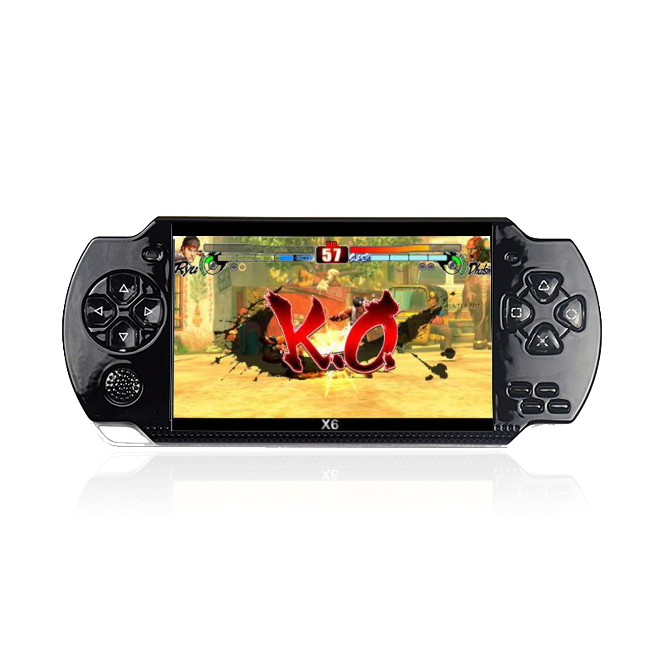 Handheld Game Console X6, 4.3-Inch Screen, 8GB, 10,000+ Classic Games ...