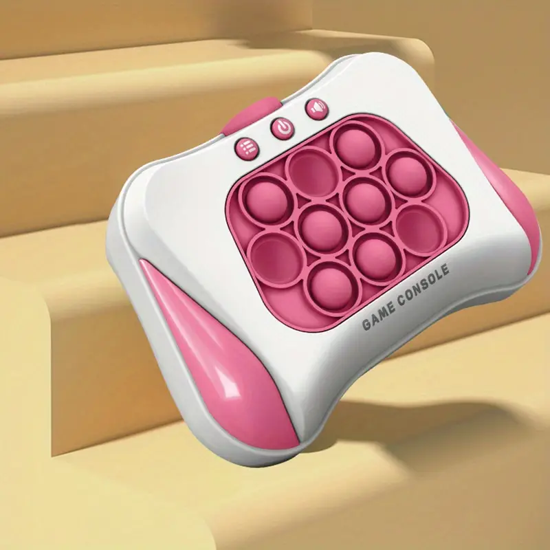 Handheld Game Toy, Light, And Sound Press Bubble Game Sensory Fidget ...