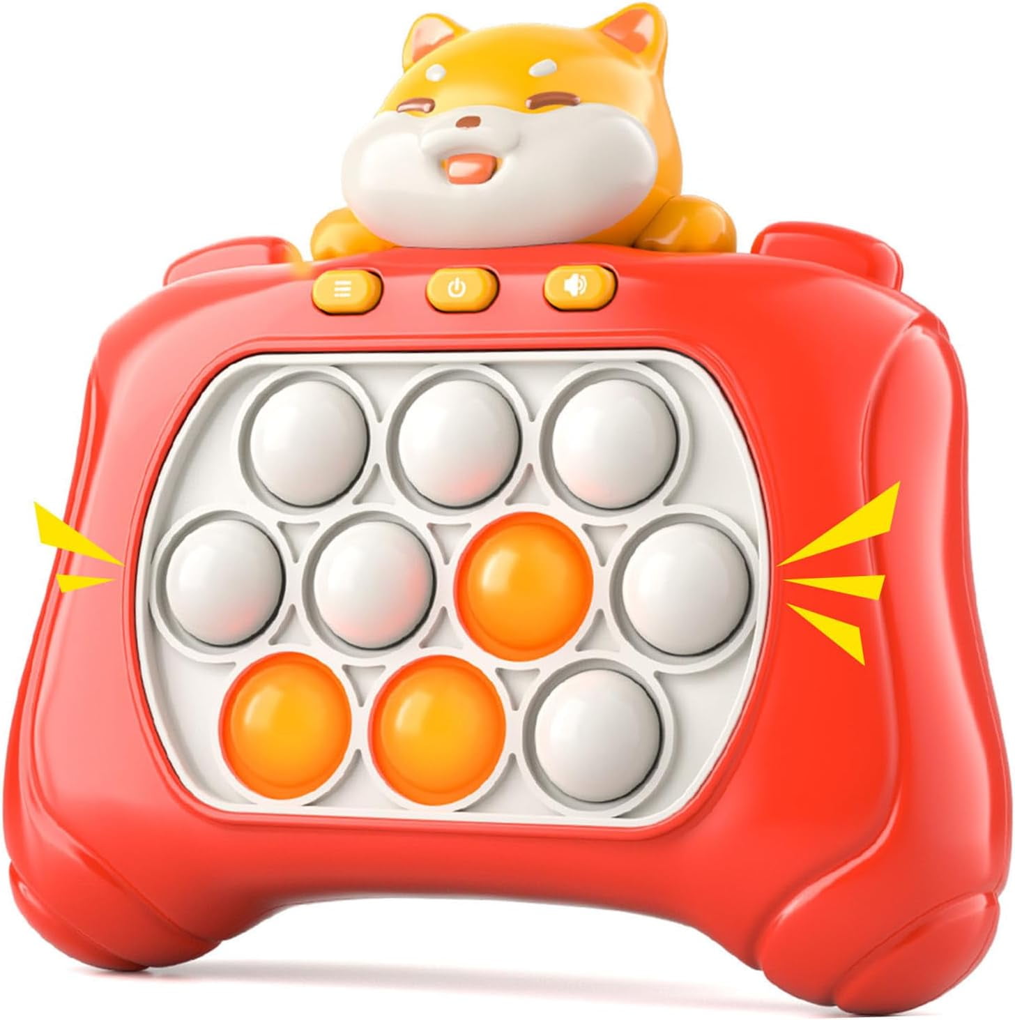 Handheld Game Toy, Light and Sound Press Bubble Game Sensory Fidget ...