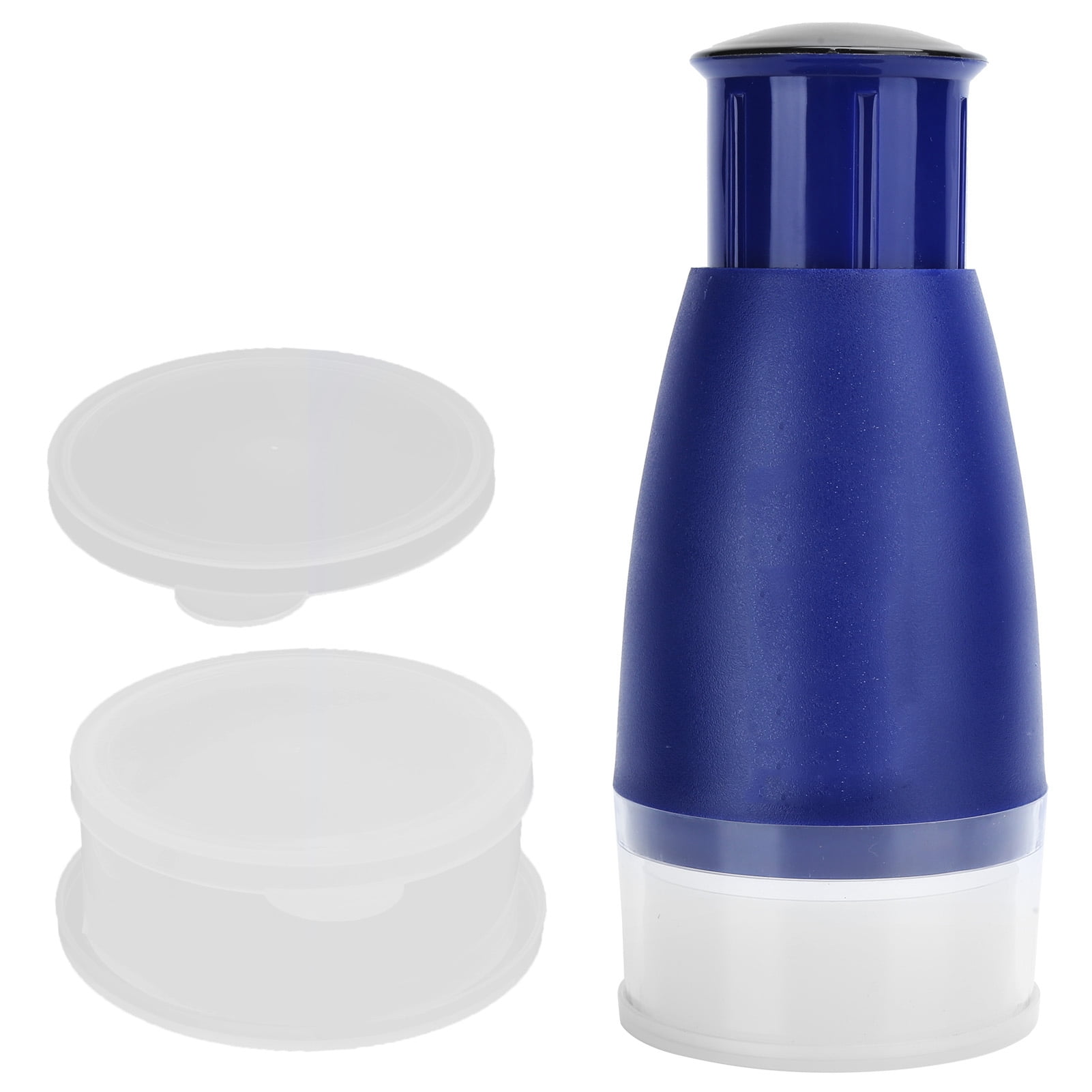 Handheld Garlic & Ginger Chopper with 2-Container Set - Blue Bienvenido ...