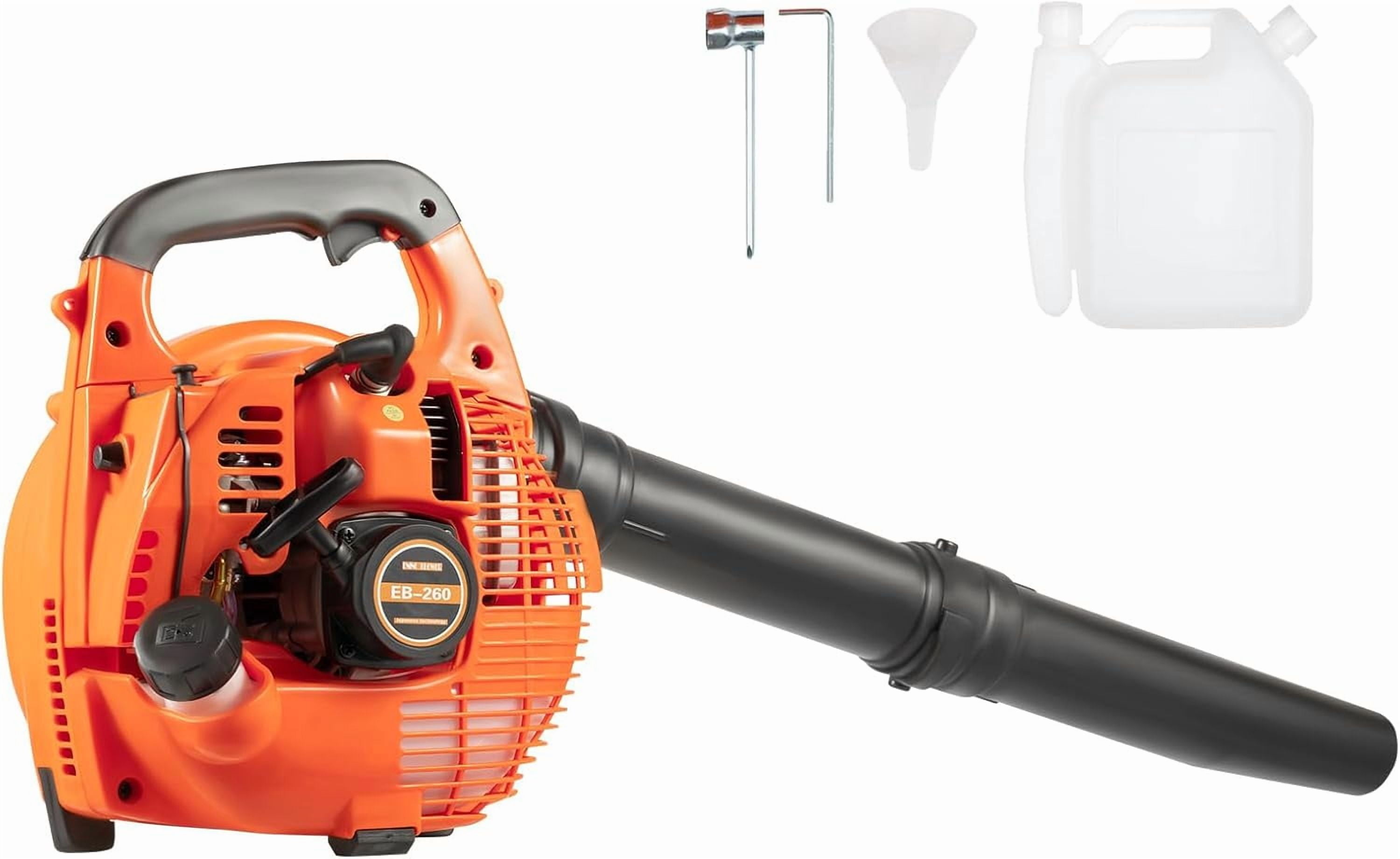 Handheld Gas Leaf Blower, 1HP 2-Stroke Engine, 275CFM, Portable Gas ...