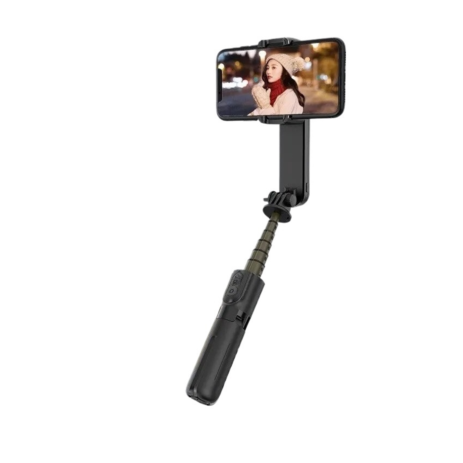 Handheld Gimbal Stabilizer Selfie Stick Bluetooth Phone Holder ...