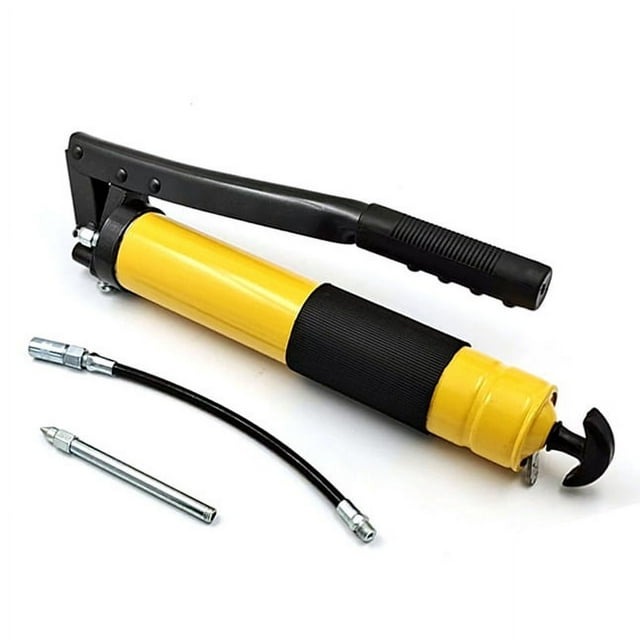 Handheld Grease Gun 600G Double Pressure Rod Double Piston Lubricating ...
