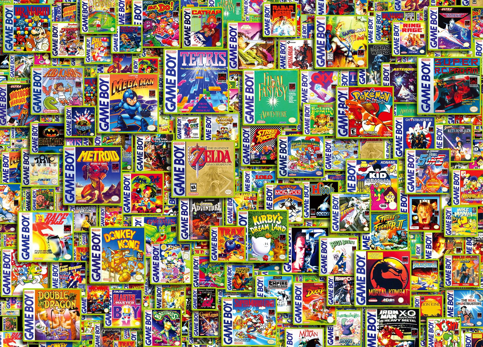 Handheld Haven Retro Games 1000-Piece Jigsaw Puzzle - Walmart.com