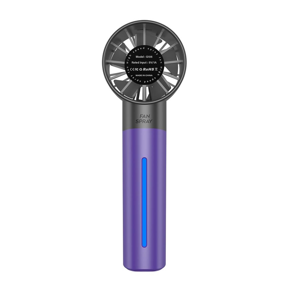 Handheld High Speed Spray Fan Portable Mini Cooling Fan Fast Charging ...