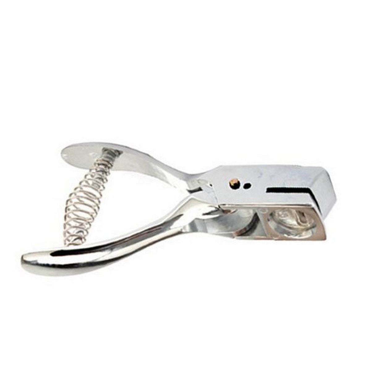 Handheld ID Badge PVC Photo Metal Slot Hole Punch Puncher (Silver ...