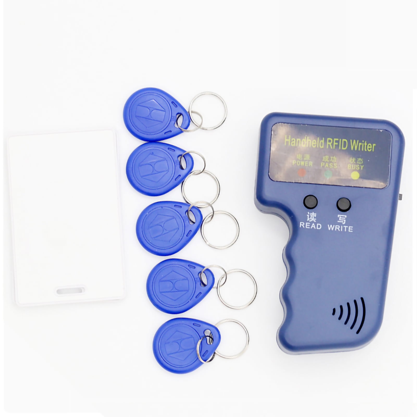 Handheld ID Writer 125KHZ ID Card Reader Writer ID Card Duplicator for ...