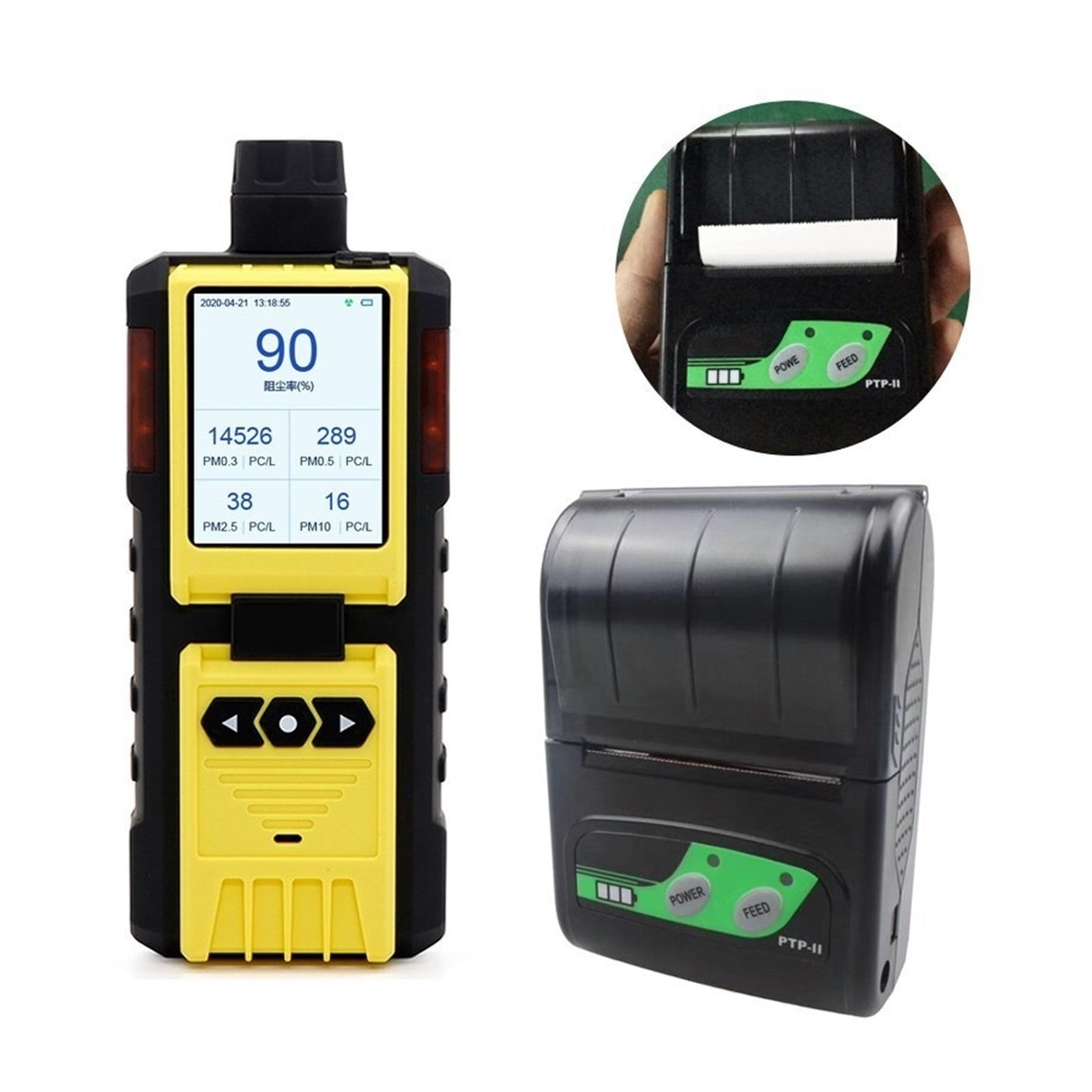 Handheld Industrial Air Quality Detector Dust Particle Counter Dust ...