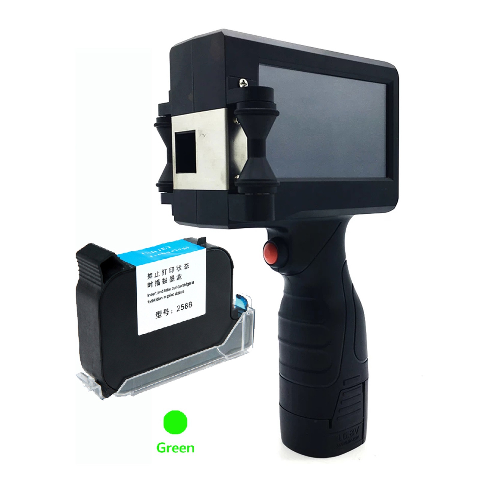 Handheld Inkjet Printer 1/2 Inch Touch Coder Label Print Machine With ...