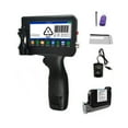 Handheld Inkjet Printer Industrial English Production Date Number Logo Expiry Date Label Plastic ...
