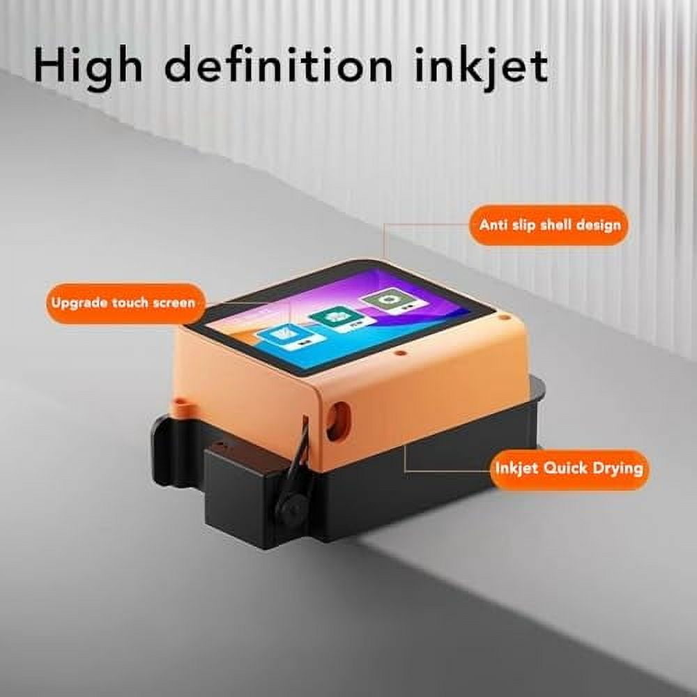 Handheld Inkjet Printer, LED Touchscreen Portable Inkjet Coder Inkjet ...