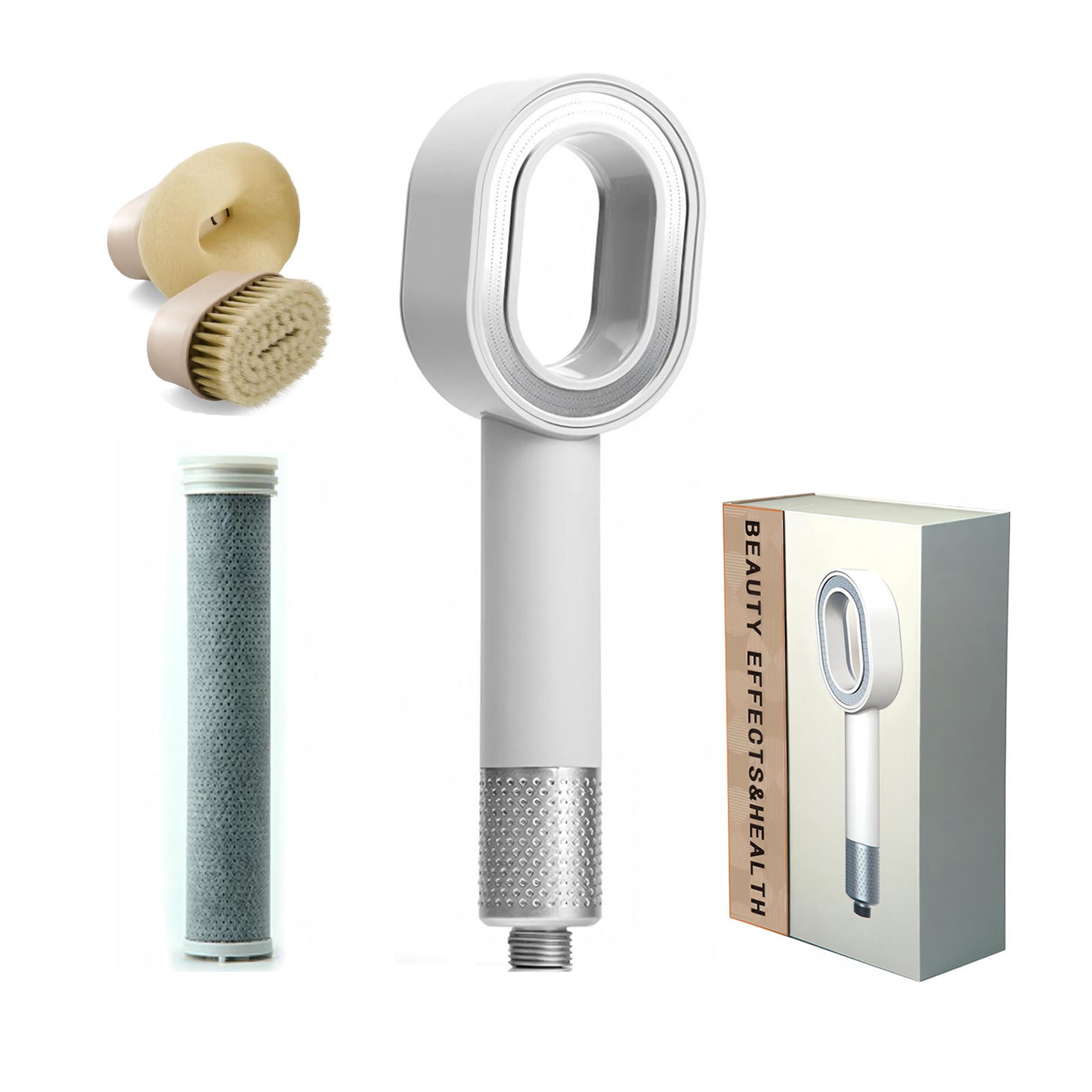 Handheld Ion Drop Shower Head with Advanced Filtration for Skin ...