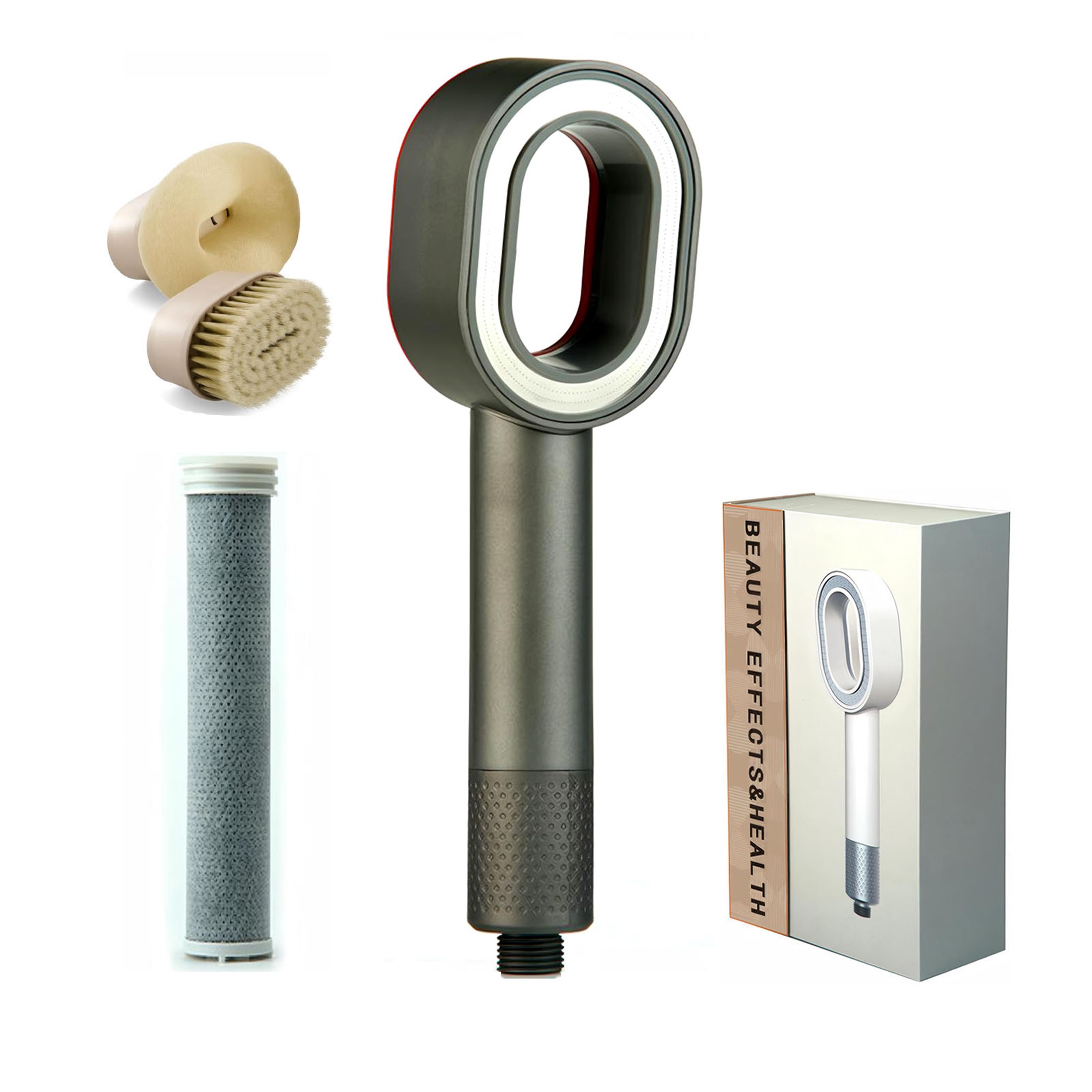 Handheld Ion Drop Shower Head with Advanced Filtration for Skin ...