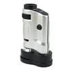 MAXIMIZE Ultra Tiny 30X-60X Microscope | LED & UV Lights | Zoom Lens ...
