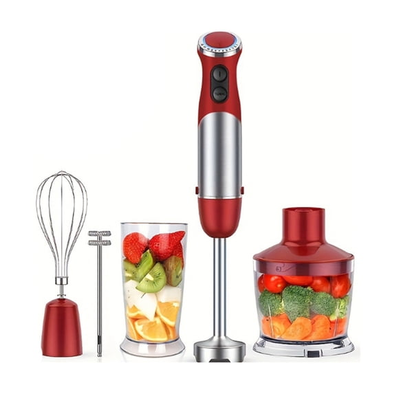 Handheld Kitchen Blender 1000W 5-In-1 Hand Blender 12- Blender for Food ...