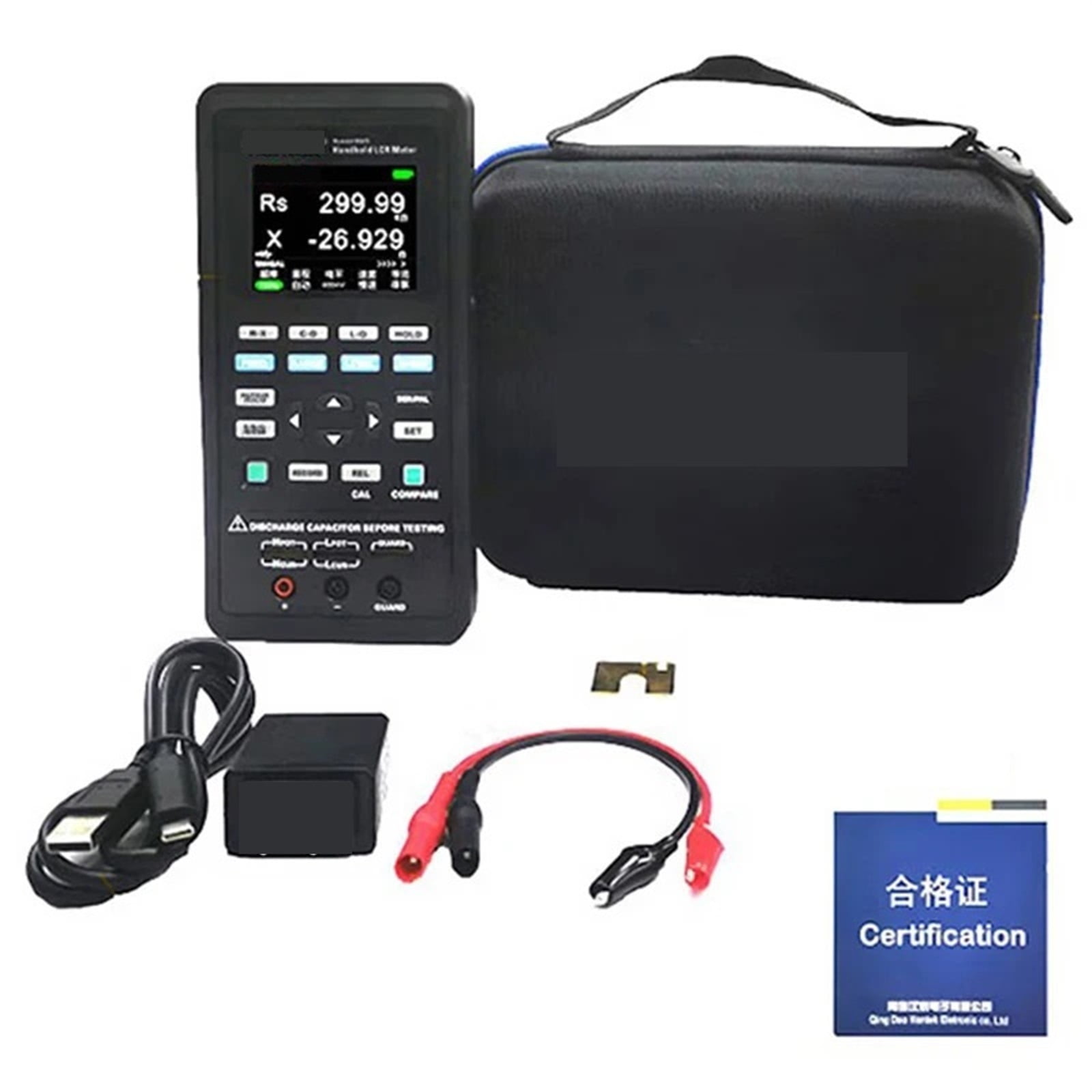 Handheld LCR Digital Bridge 1832C 1833C Inductance Capacitance And ...