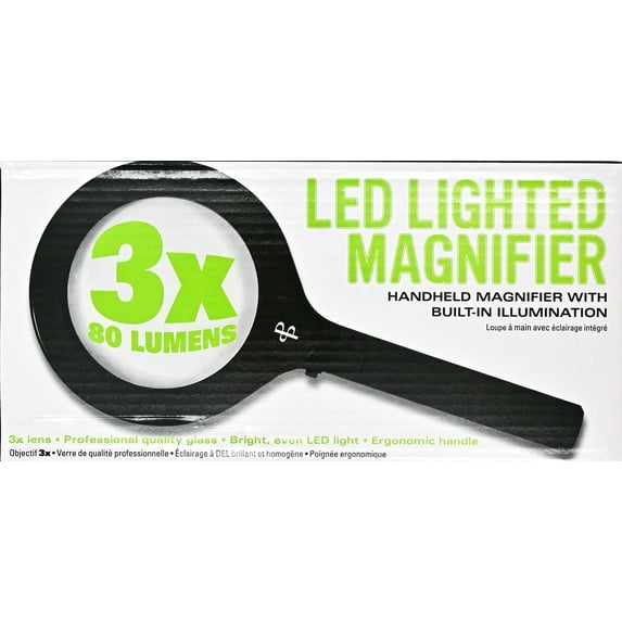 Handheld Led Lighted Magnifier (Other) - Walmart.com