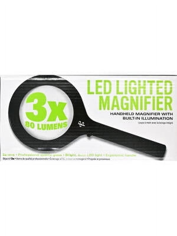 Handheld Led Lighted Magnifier - Walmart.com
