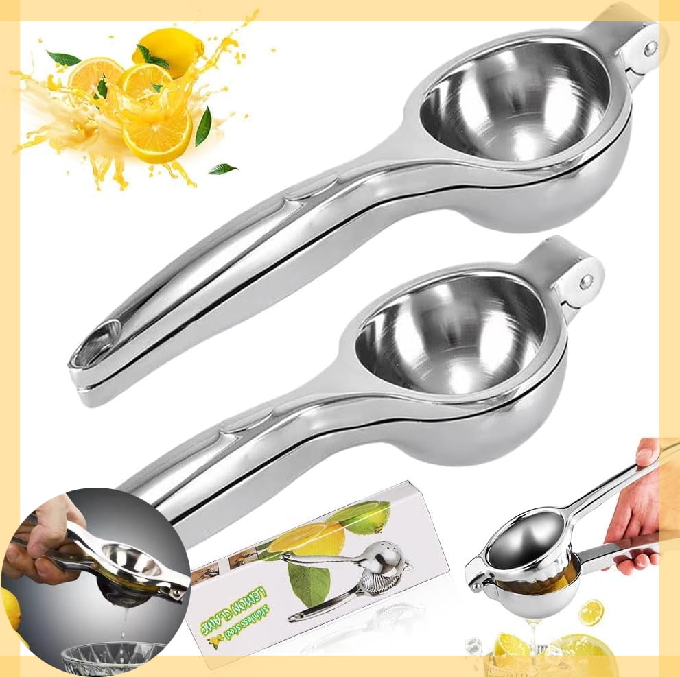 Handheld Lemon Squeezer, 2025 New Stainless Steel Lemon Lime Squeezer Citrus Juicer, Upgrade ...